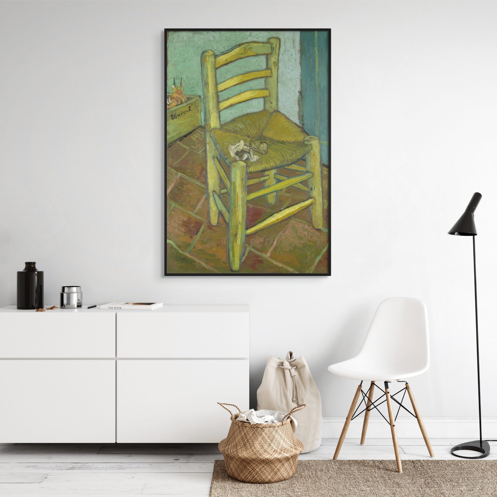 Silla con pipa - Vincent van Gogh - Arte Titlán